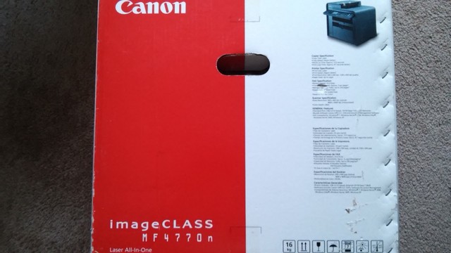 Canon imageCLASS MF4770n All-In-One Laser Printer for sale online | eBay