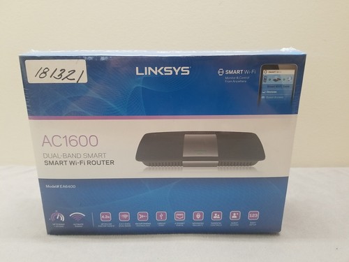 Linksys EA6400 AC1600 Dual-Band Smart Wi-Fi Router - Black (c19) | eBay