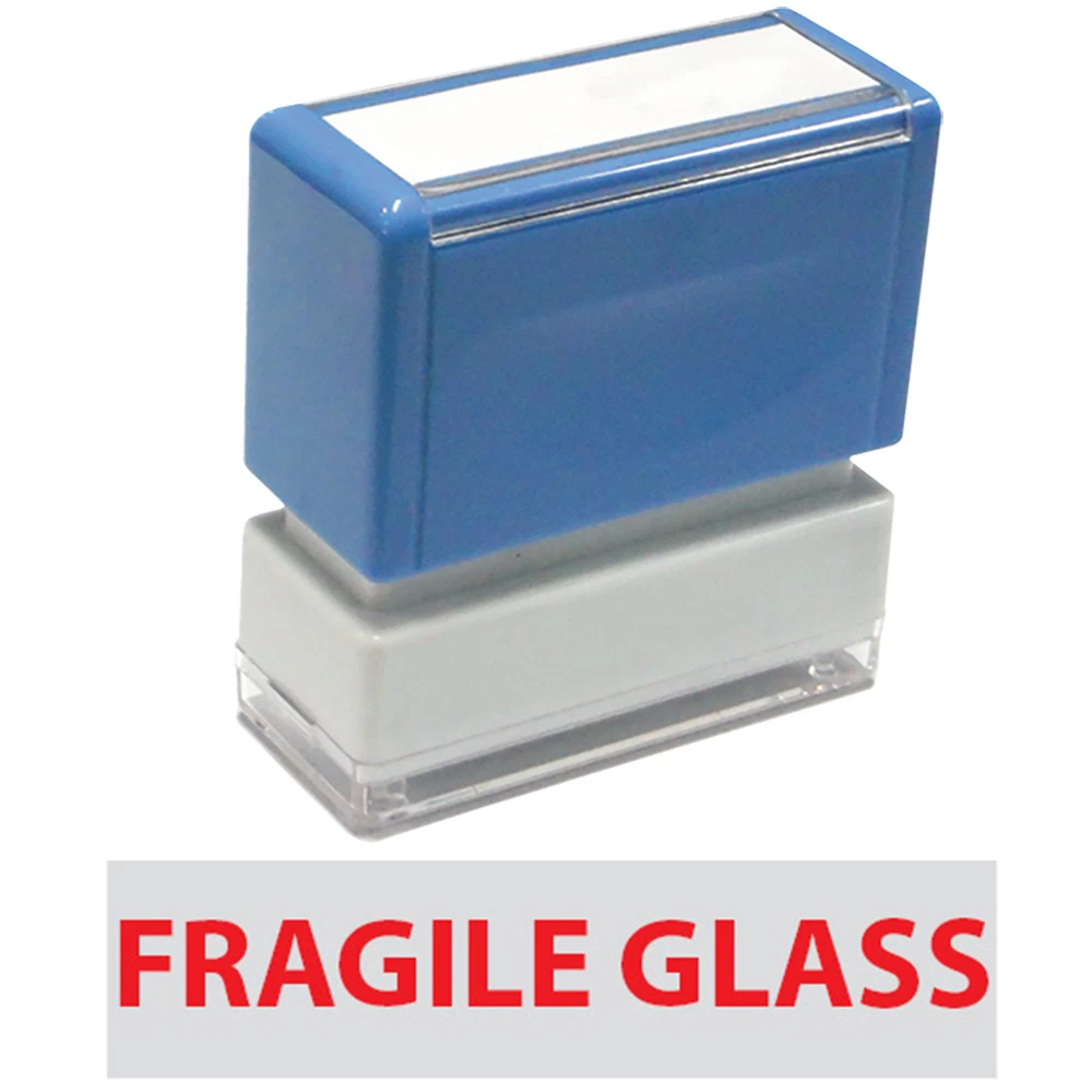 Fragile Glass Stamp