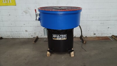 Ultramatic VB7 vibratory tumbler finishing machine 7 cu ft 12. x 40 tub ...