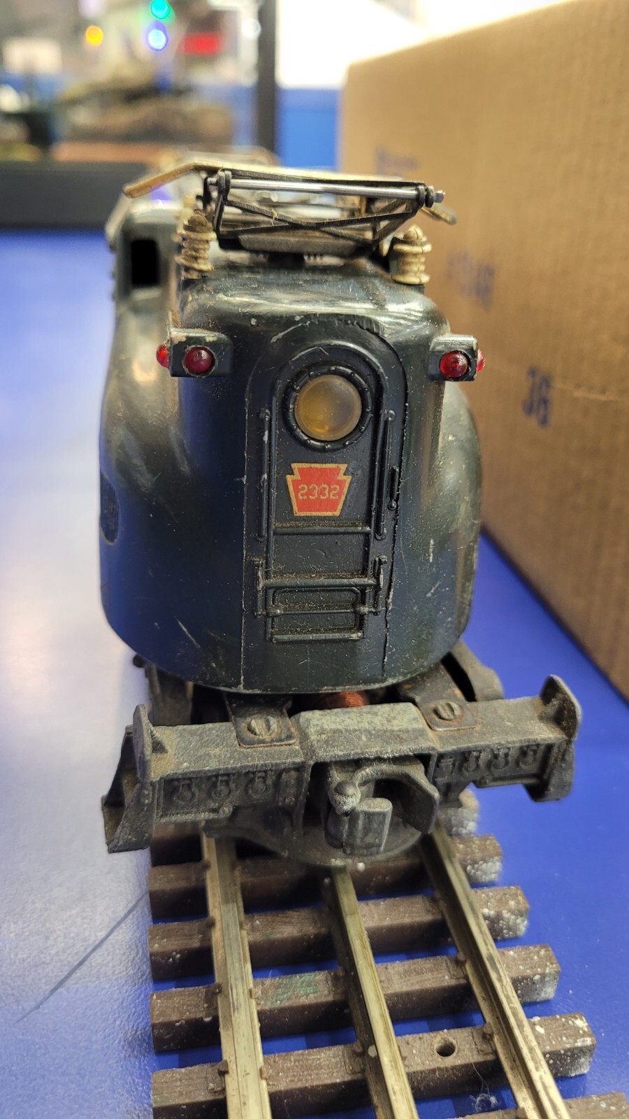 LIONEL 2332 O Gauge Postwar Pennsylvania PRR Green GG-1 Electric ...