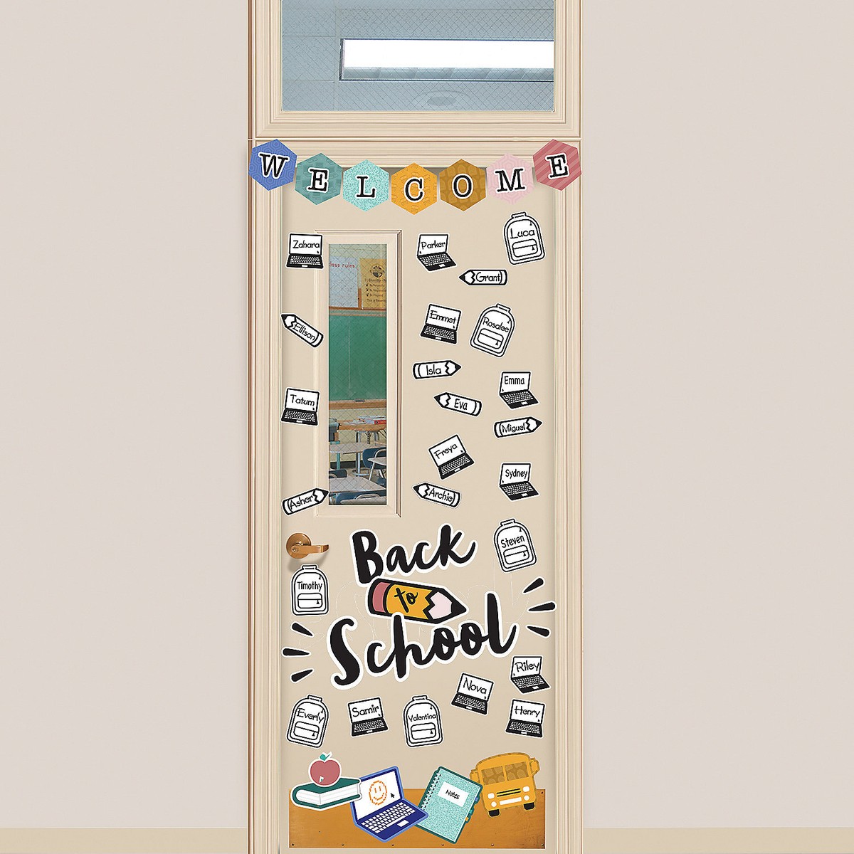 Classroom Door Decorations Welcome HEY GUYS!! Say Hello To Our