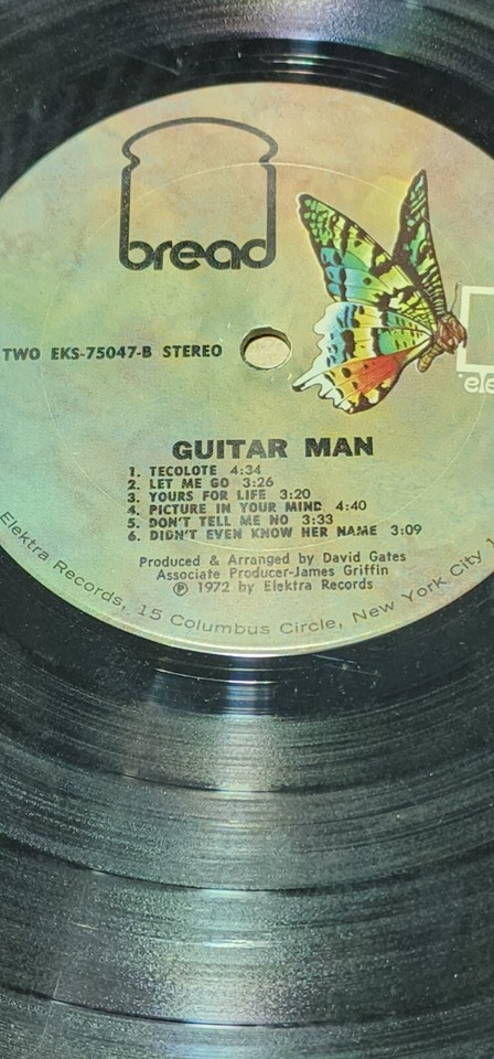 Bread – Guitar Man (1972) Elektra – EKS-75047 Vinyl LP | eBay
