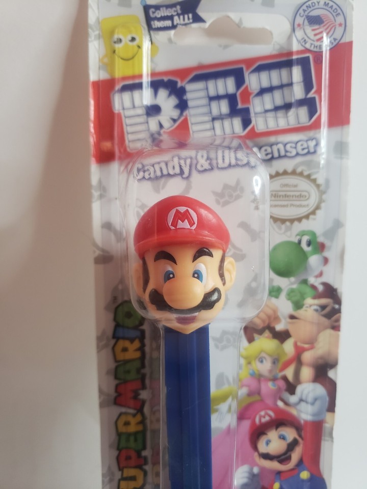Nintendo Super Mario PEZ Dispenser Candy Collectible NIB | eBay