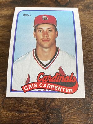 1989 Topps #282 Cris Carpenter RC Rookie Cardinals C6017* | eBay