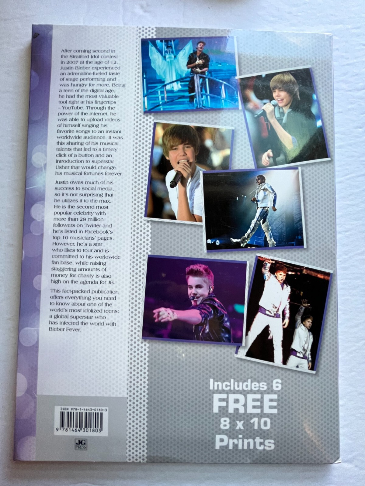 Justin Bieber Fever Unofficial book JG Press Set 2013 Includes 6 Colour ...