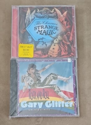GARY GLITTER Rock & Roll Greatest Hits & The CHARMS Strange Magic CD ...