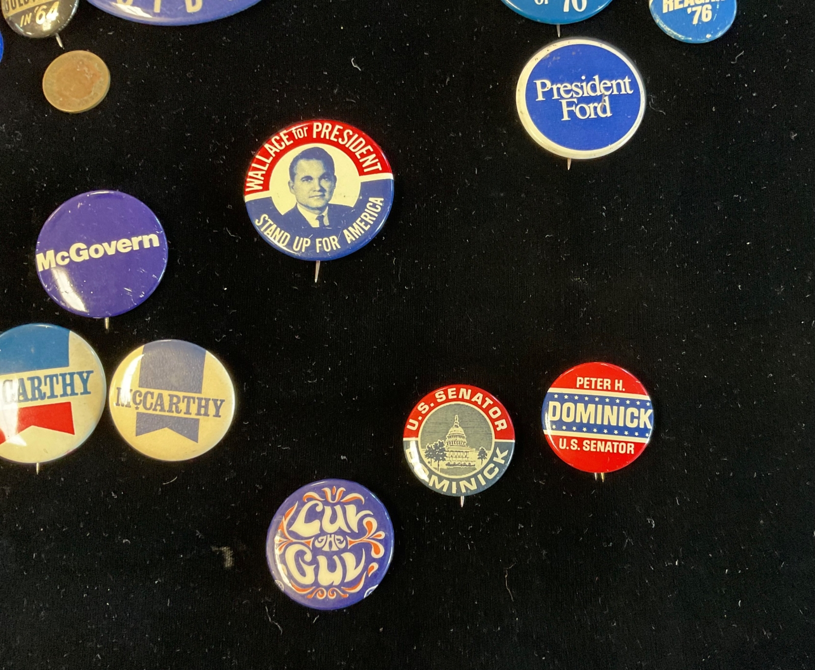 Lot of 38 Various Vintage Political Campaign Buttons | eBay