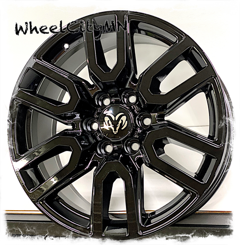 20" gloss black 2022 2019 RAM 1500 wheels AT4 GMC replica NZH wheels ...