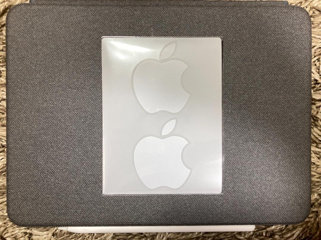 Apple Logo Stickers 2 Pieces from JAPAN - Gem