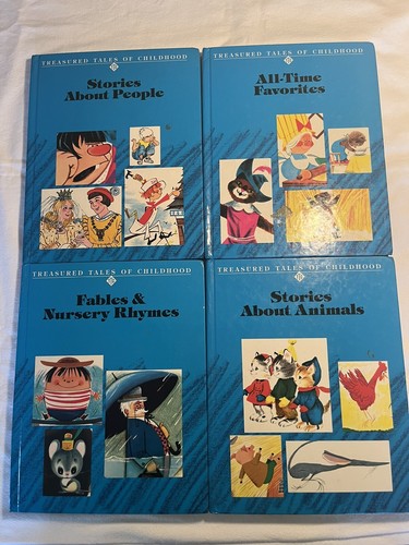 Treasured Tales of Childhood books set of 4 vintage 1974 The ...