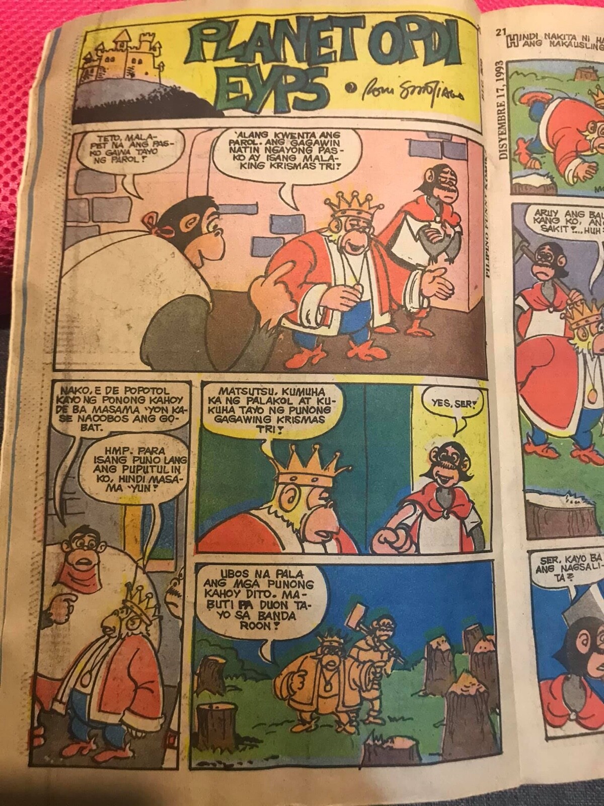 1993 Pilipino Funny Komiks #809 Pasko Christmas Special Combatron Cover ...