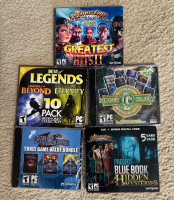 Mixed Lot Vintage PC Games CD/DVD ROM Lot of 5 New in Packaging | eBay