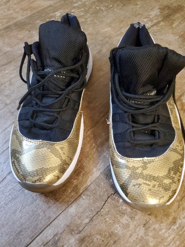 Size 7- Jordan Retro Golden Snake Black 2015 Model 378037-002. | eBay