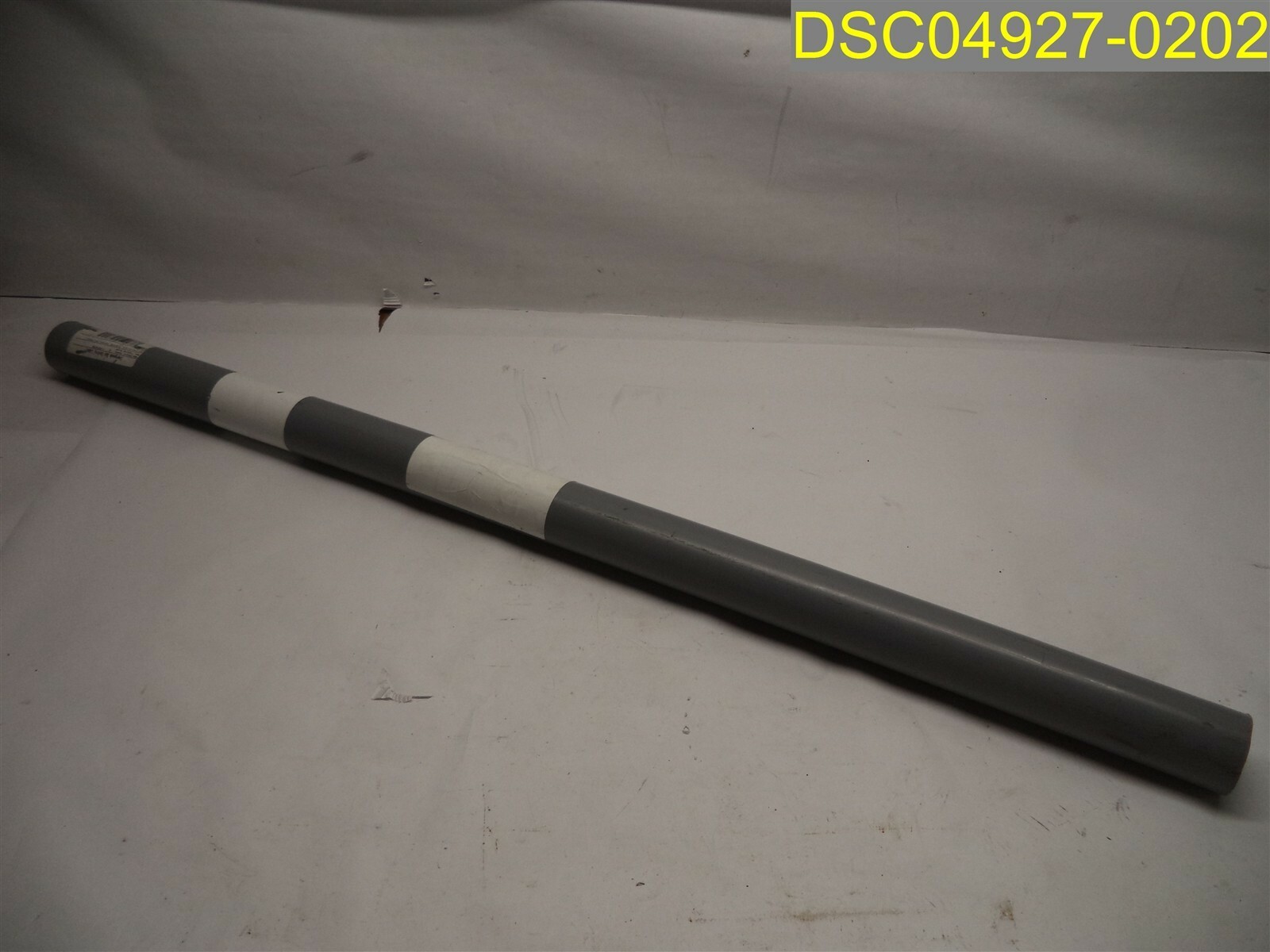 Gray PVC Solid Round Rod Plastic 2 13/32" Diameter x 48" length | eBay