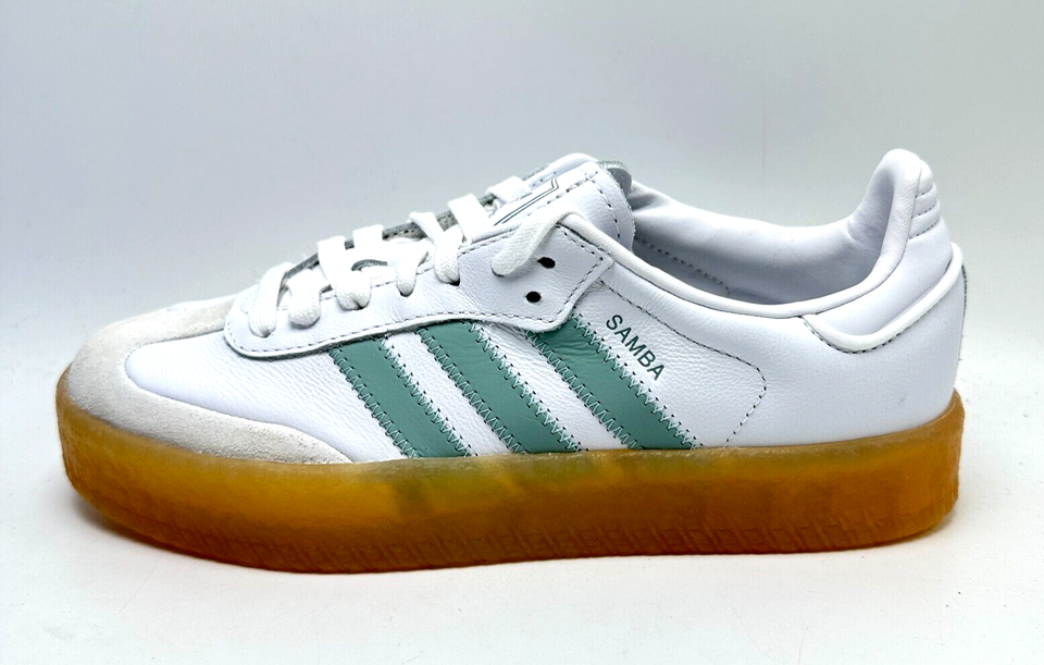 Adidas Originals Sambae Cloud White Wonder Blue Women's Shoes JP5609 ...