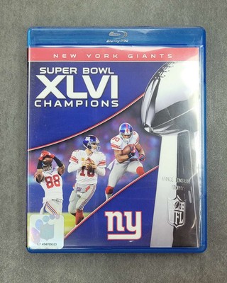 NFL Super Bowl XLVI Champions: 2011 New York Giants [Blu-ray] DVDs | eBay