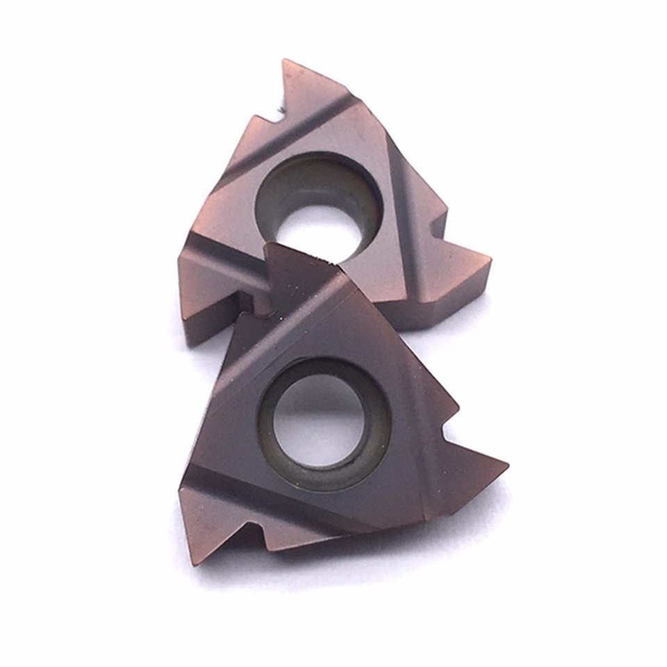 Carbide Inserts 10 Piece 10pcs 16IR AG60 Carbide Insert Cutting Kit ...