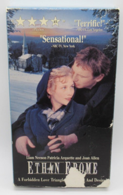 ETHAN FROME VHS VIDEO MOVIE, LIAM NEESON, PATRICIA ARQUETTE, JOAN ALLEN ...
