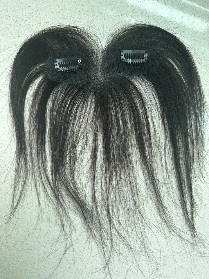 100%Human Hair Free Parting Hair Topper,Super Thin and Breathable,Top ...