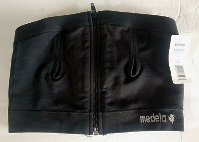 Medela Easy Expression Hands Free Pumping Bra Black Small Zippered | eBay