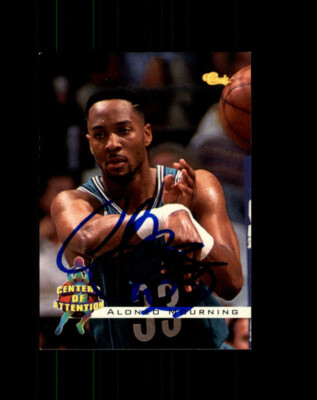 Alonzo Mourning Signed 1994 Classic #68 IPA In Person Autograph Hornets ...