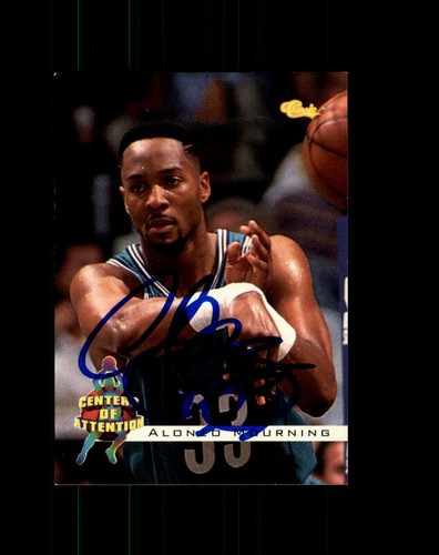 Alonzo Mourning Signed 1994 Classic #68 IPA In Person Autograph Hornets ...