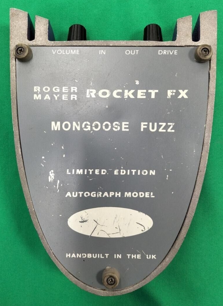 Roger Mayer Rocket FX Mongoose Fuzz Limited Edition Roger Mayer Rocket FX Mongoose Fuzz Limited Edition