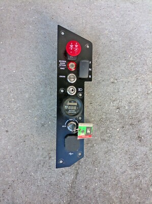 Control Panel Assy with Key for Ryobi RM480ex 48v Riding Mower RM480e ...