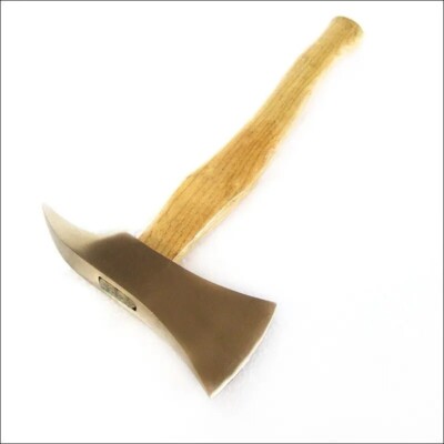 Fire Axe Copper Head Firmans Fighter Hatchet Rescue Emergency Wooden ...