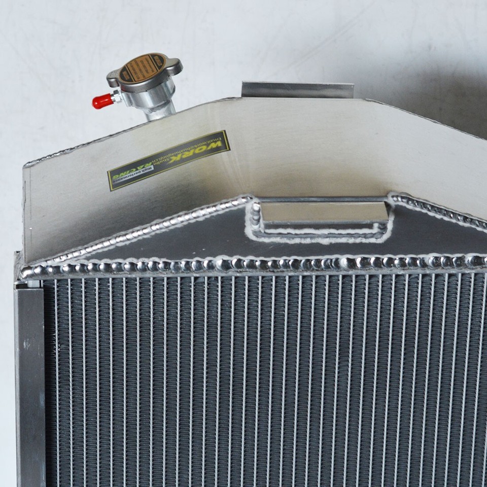 Aluminum Radiator for 1933 1934 Ford Cars Chevy V8 Conversion 40 A 46 ...