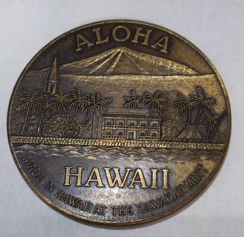 1984 KONA ONE DOLLAR TRADE BIG ISLAND HAWAII TOKEN COIN MEDAL | eBay