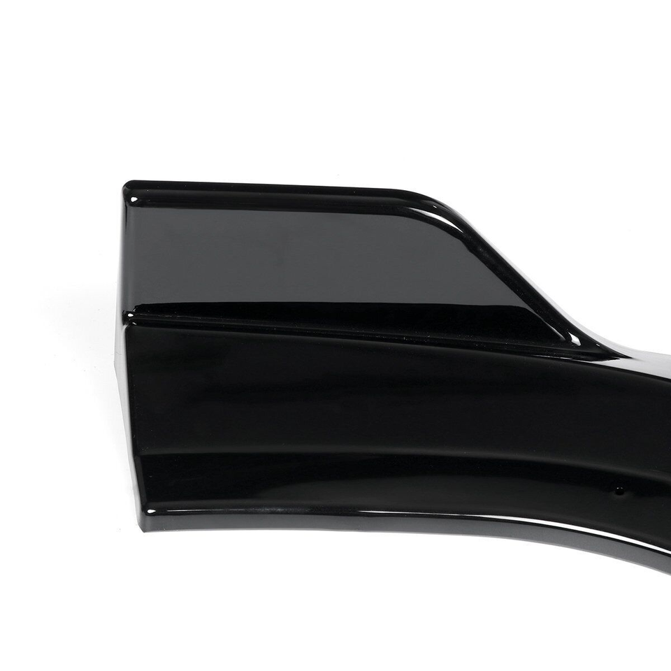 For Mercedes Benz C Class W204 Base 08-14 Gloss Black Front Bumper Lip ...