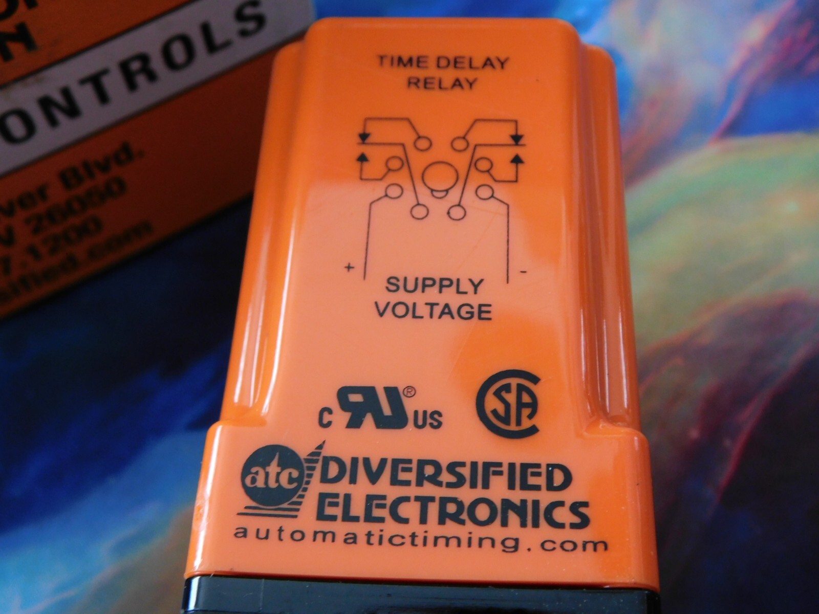 NEW ATC Diversified Electronics TBC120AAA Time Delay Relay 0.1 - 102.3 ...