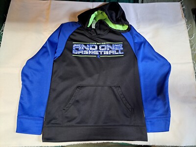 AND1 Since Day One AND One Basketball Boys Sweatshirt Black And Blue ...