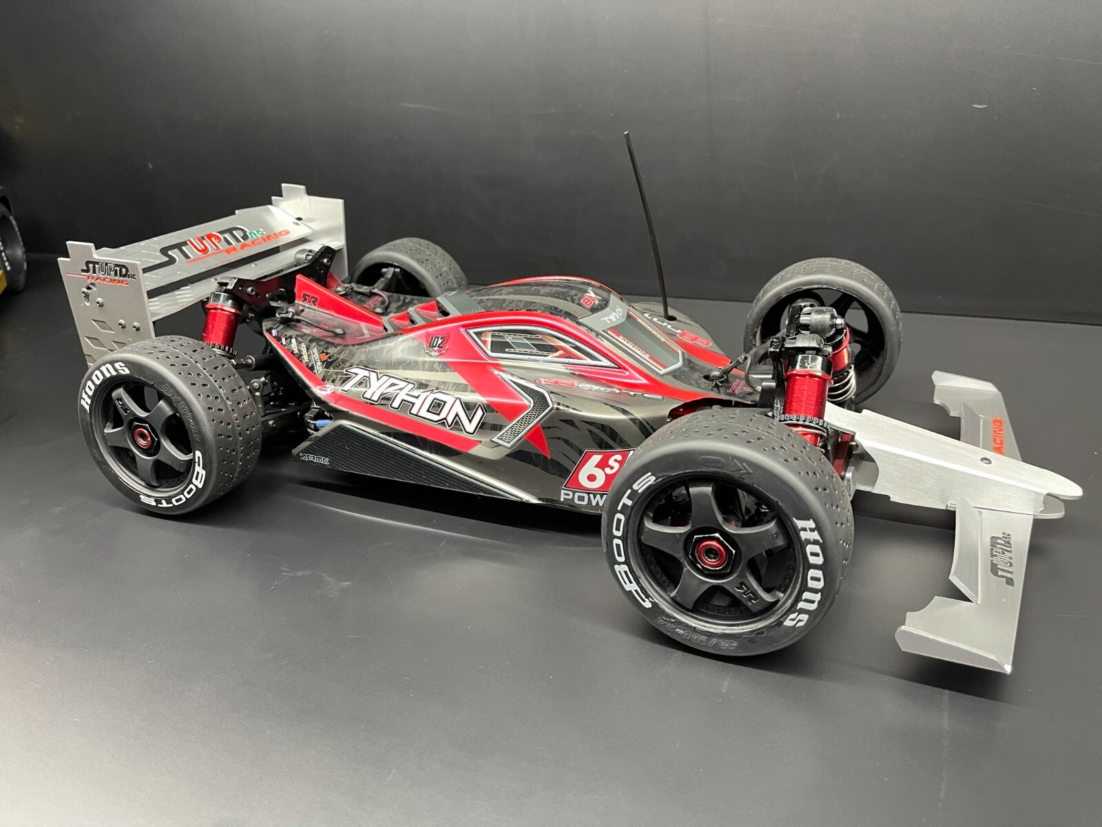 Kit Arrma Typhon F1 Front, Rear Wing and Side Skirts NEW V5 - StupidRC ...