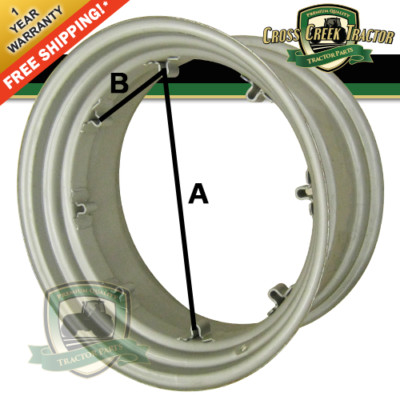 WHEEL23 Rear Rim 14 X 30 For Massey Ferguson 65, 150, 165, 175, 180 ...