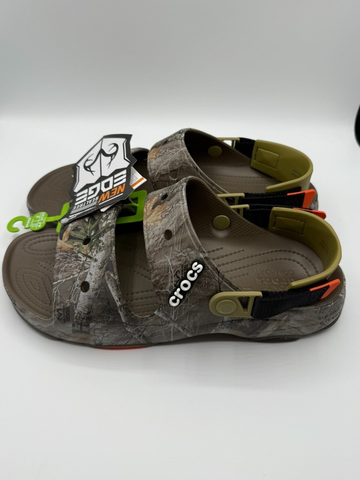 Crocs Adults' Classic All Terrain Realtree EDGE Sandals 207891-267 NEW ...