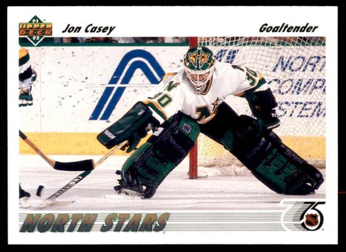 1991-92 Upper Deck Jon Casey #205 | eBay