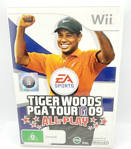 nintendo wii tiger woods pga tour 09 all play | eBay