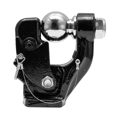 8 Ton Pintle Hitch w/ 2-5/16" Trailer Ball Combination Hitch w/Mounting ...