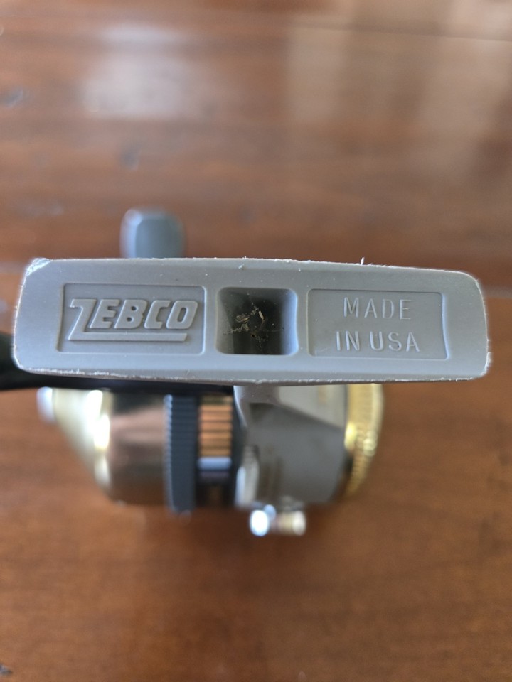 Vintage Zebco 44 Classic Gold Trigger Spincast Reel | eBay