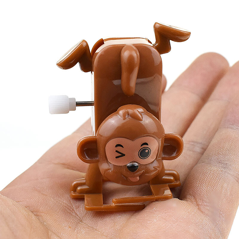 Funny Monkey Handstand Walking Clockwork Toy Wind Up Toy For Kid Party ...