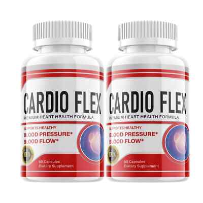 Cardio Flex Premium Heart Health Support Formula Pills (120 Capsules) 2 ...