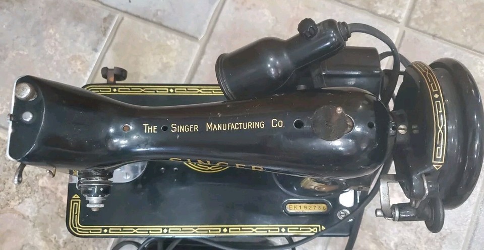 Vintage Singer 99K Sewing Machine EK192736 | eBay