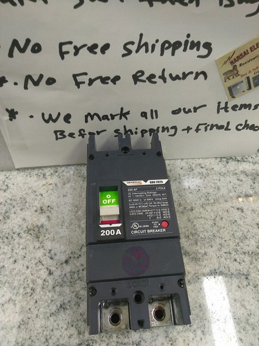 Generac GBU 202b 200 Amp 2 Pole 120/240VA 225AF 22KA Circuit Breaker ...