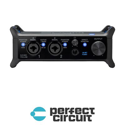 Zoom UAC-232 32-Bit Float USB-C AUDIO INTERFACE - NEW - PERFECT CIRCUIT ...