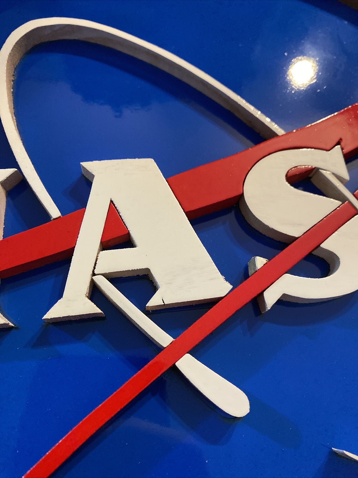 NASA Space Sign 1 FT Wood Plaque SpaceX Astronaut Elon Musk Collector ...