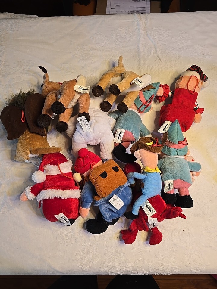 Vtg Stuffins Rudolph The Rednosed Reindeer Island Of Misfit Toys Plush ...