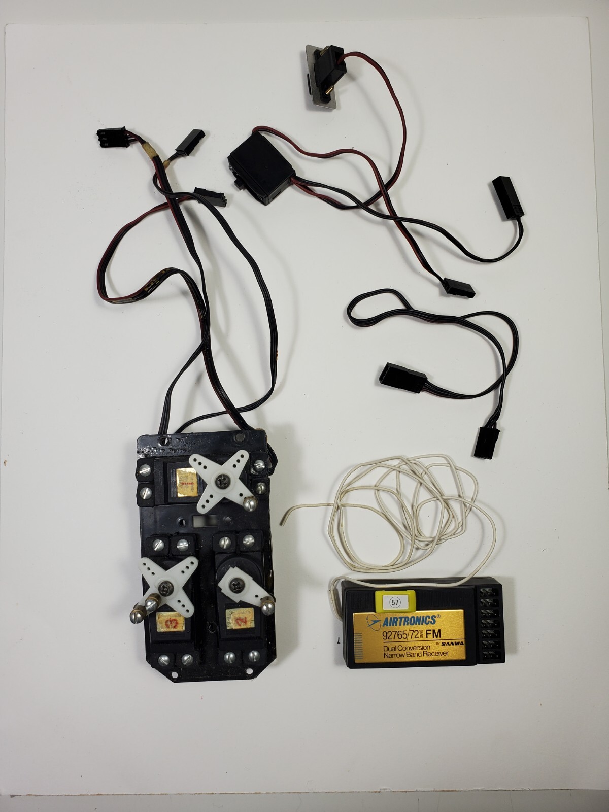 Lot of Airtronics Components Servos Narrow Band Receiver Switches ...
